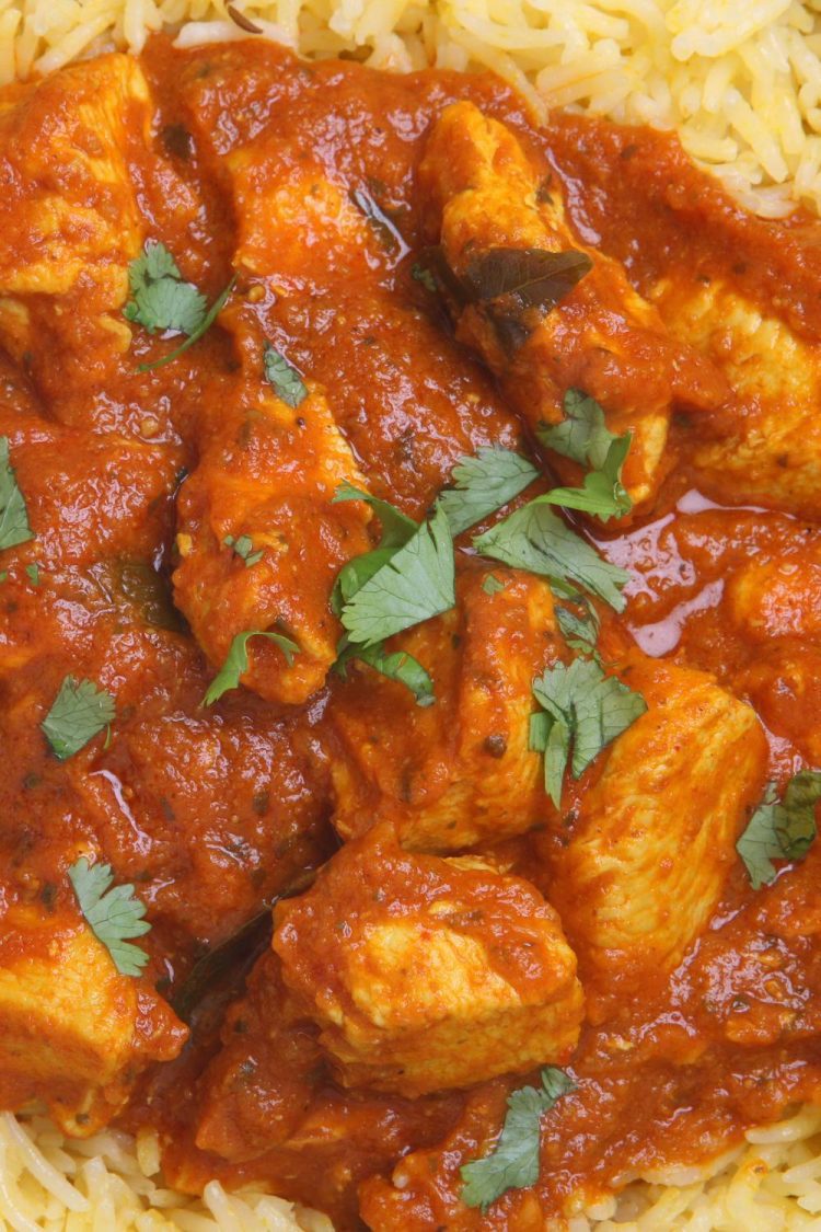 Slow Cooker Chicken Madras - Easy Peasy Slow Cook