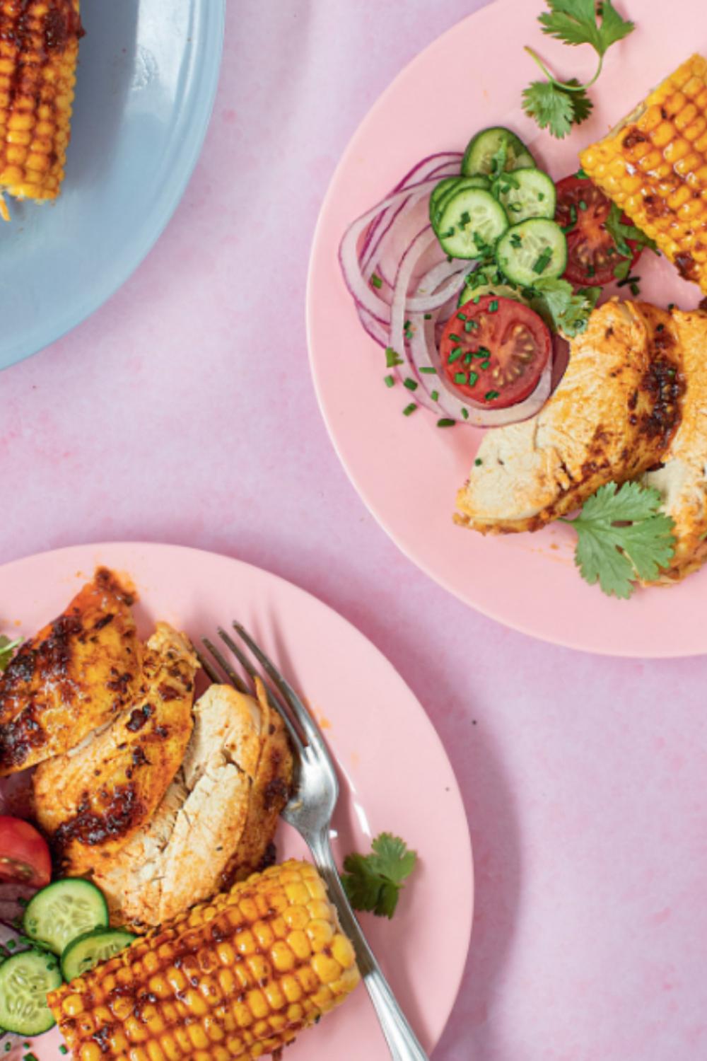 Slow Cooker Peri Peri Chicken With Corn - Easy Peasy Slow Cook