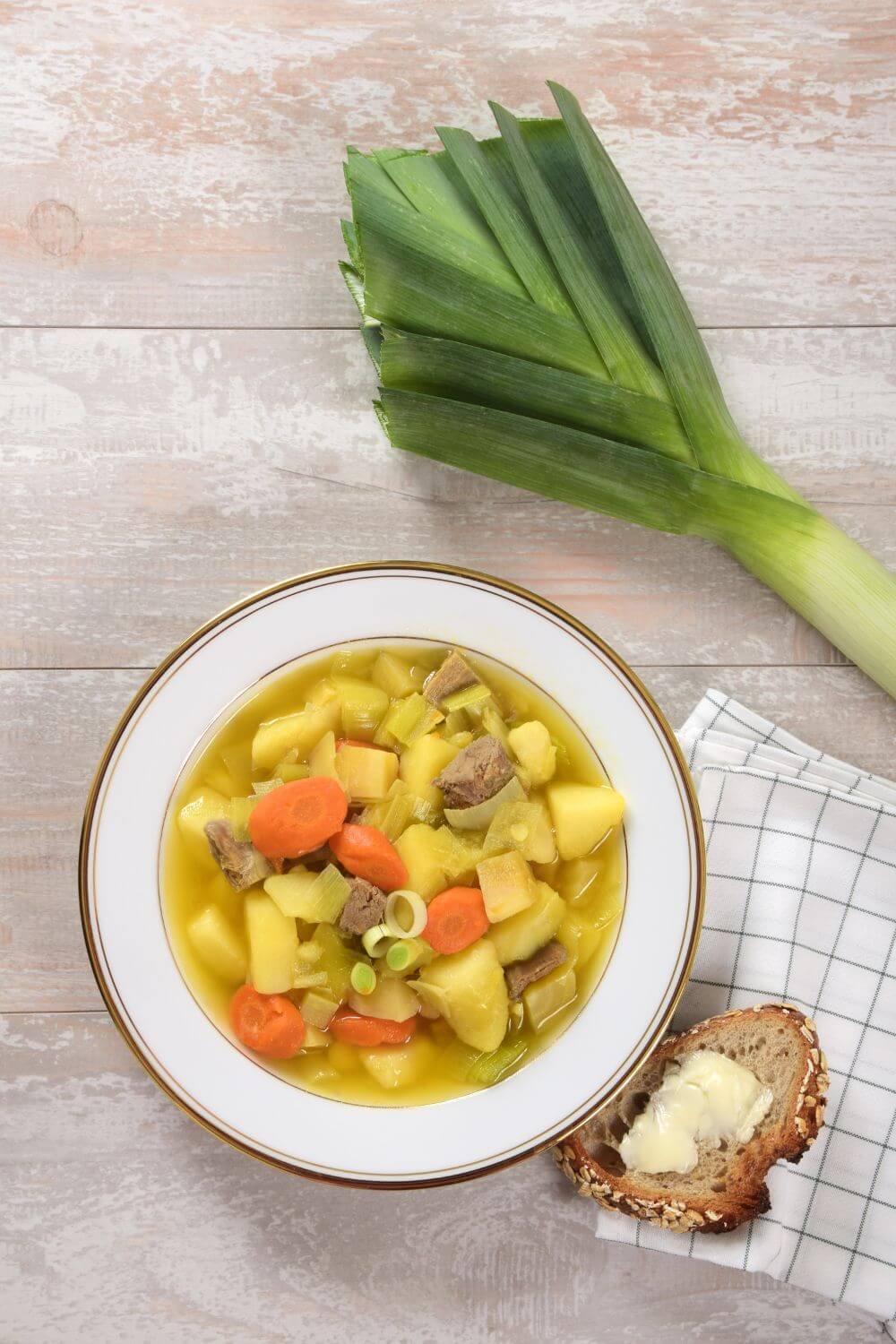 Slow Cooker Lamb Cawl - Easy Peasy Slow Cook