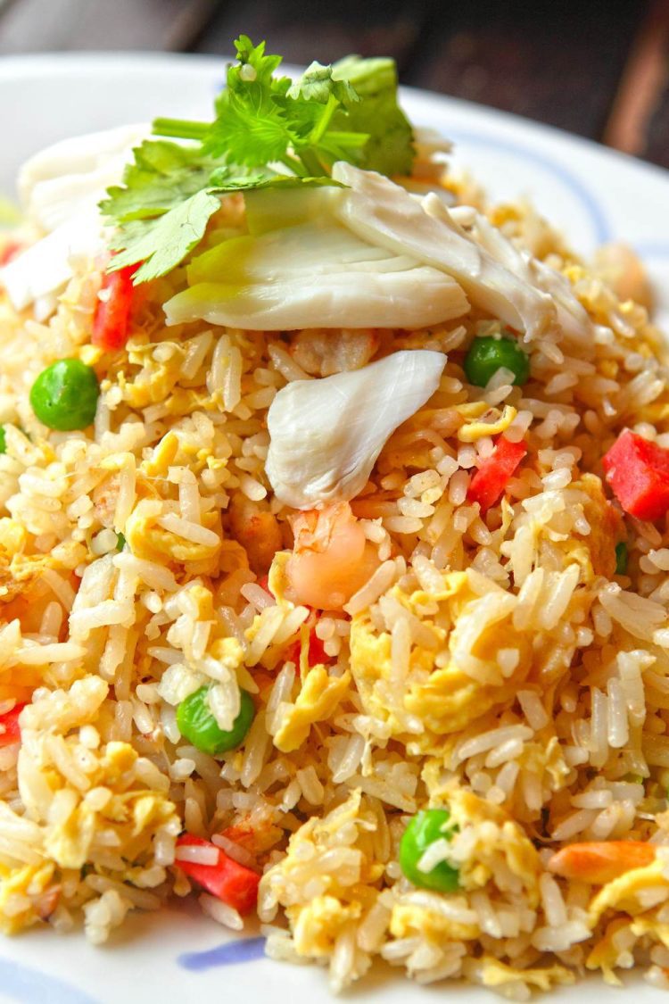 Slow Cooker Chicken Fried Rice - Easy Peasy Slow Cook