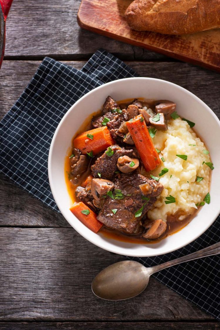 Slow Cooker Kangaroo Stew - Easy Peasy Slow Cook