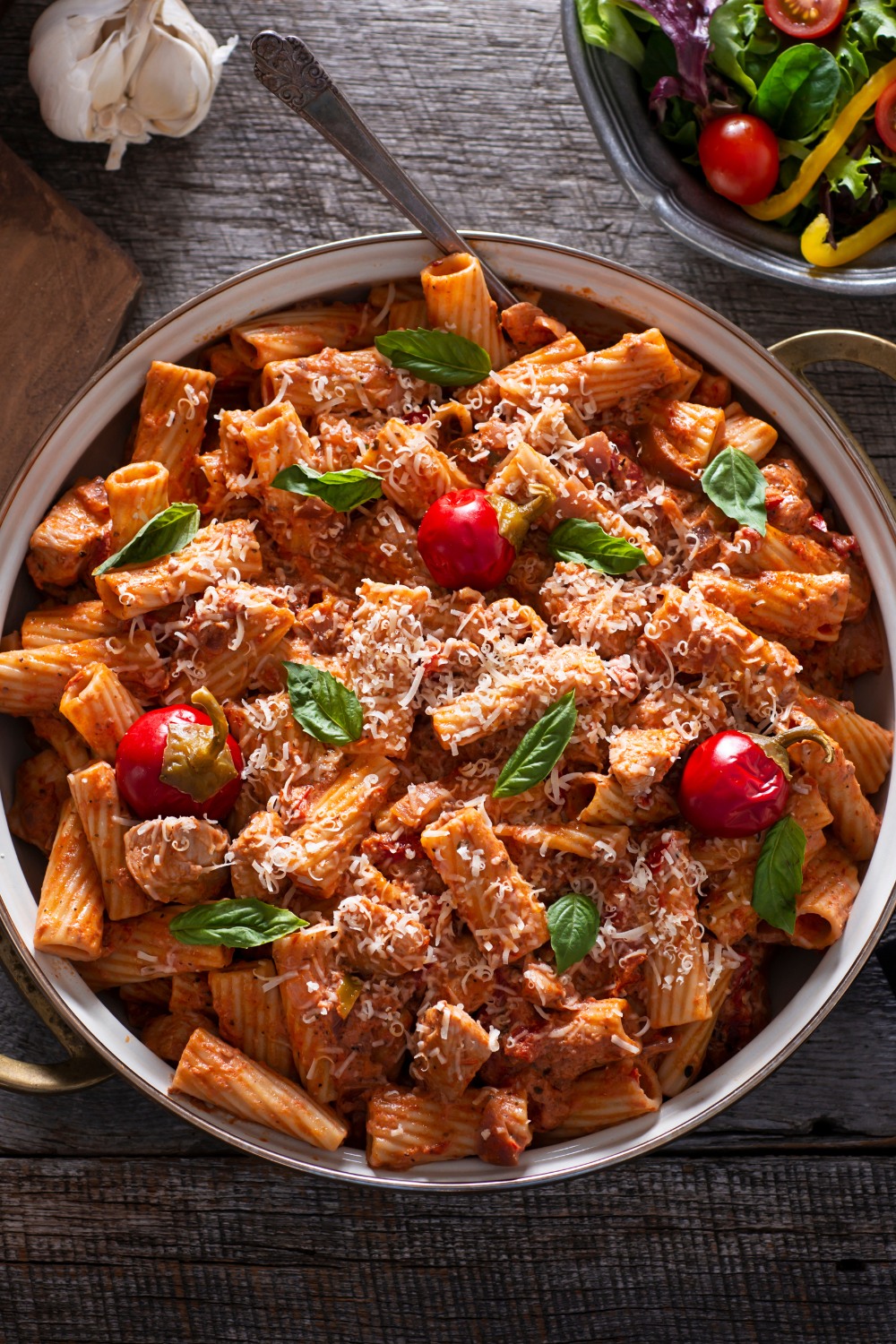 Slow Cooker Chicken Riggies - Easy Peasy Slow Cook