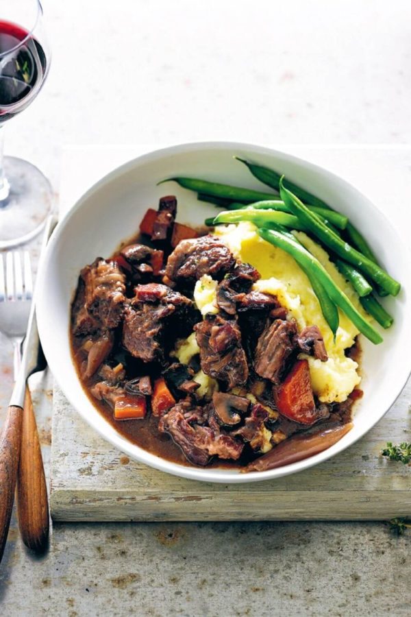 Slow Cooker Beef Burgundy - Easy Peasy Slow Cook