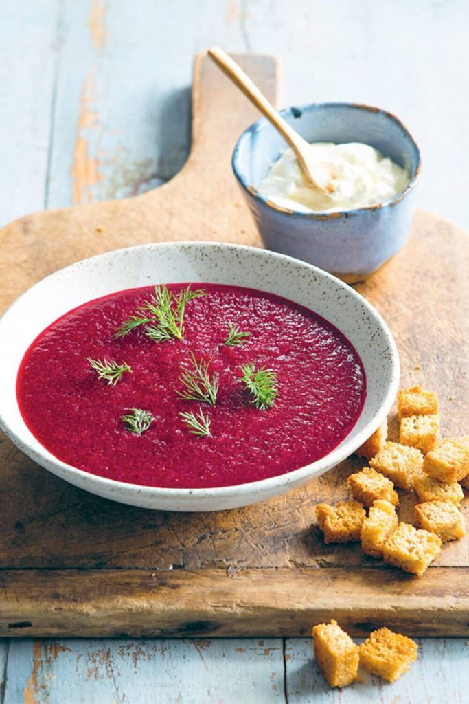 Slow Cooker Borscht - Easy Peasy Slow Cook