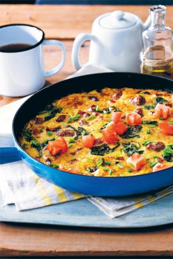 Slow Cooker Breakfast Frittata - Easy Peasy Slow Cook